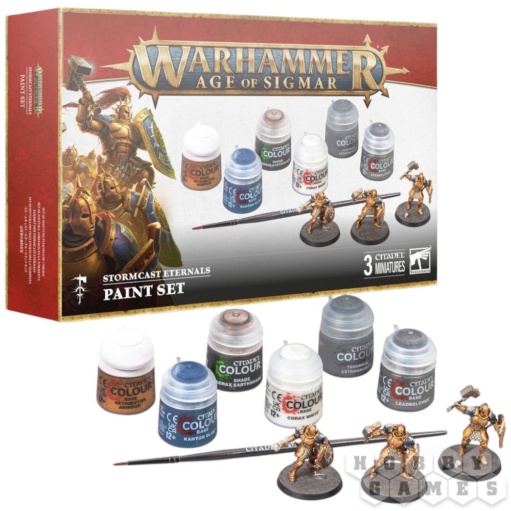Stormcast Eternals: Paint Set | Купить настольную игру в магазинах ...