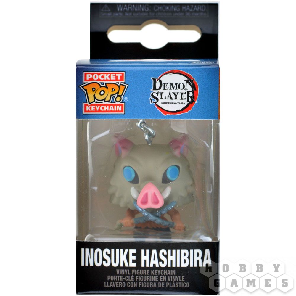 Брелок Funko POP! Pocket Keychain. Demon Slayer: Inosuke Hashibira ...