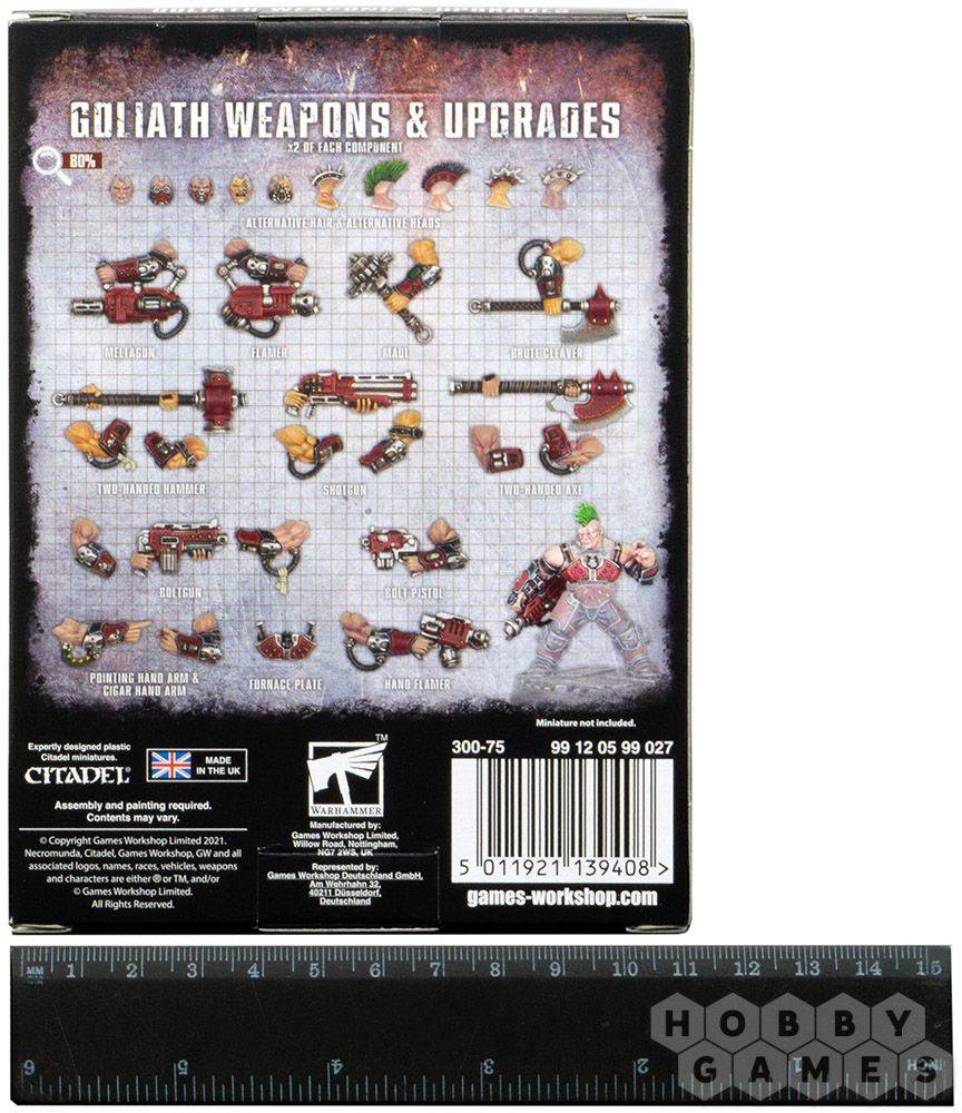 Necromunda: Goliath Weapons and Upgrades