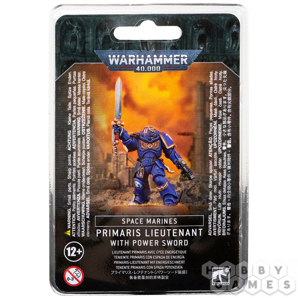 Space Marines Primaris Lieutenant with Power Sword