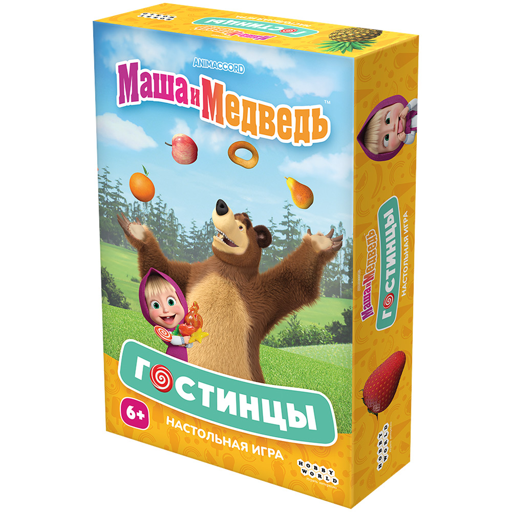 Маша и Медведь: Гостинцы | Купить настольную игру в магазинах Hobby Games