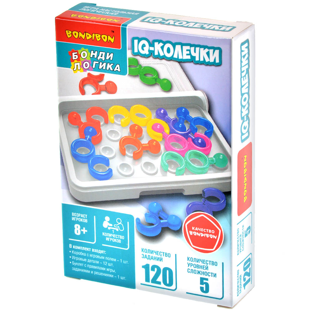 IQ-Колечки | Купить настольную игру в магазинах Hobby Games