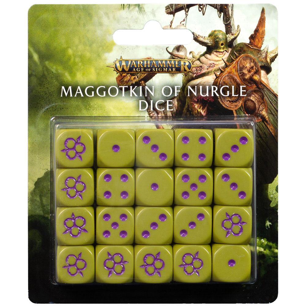 Maggotkin of Nurgle Dice Set