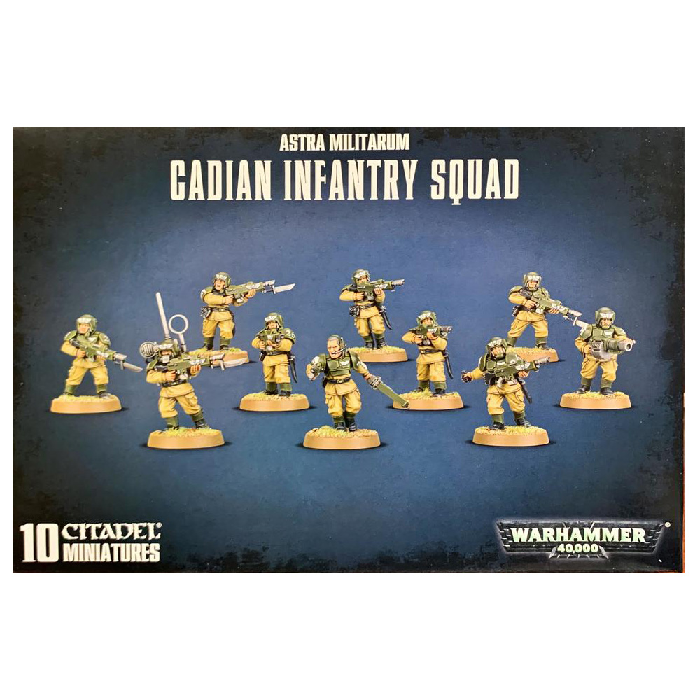 Astra Militarum Cadian Infantry Squad