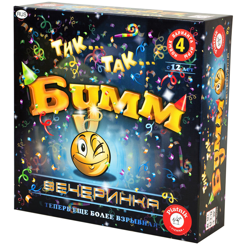 Тик...Так Бумм: Вечеринка | Купить настольную игру в магазинах Hobby Games