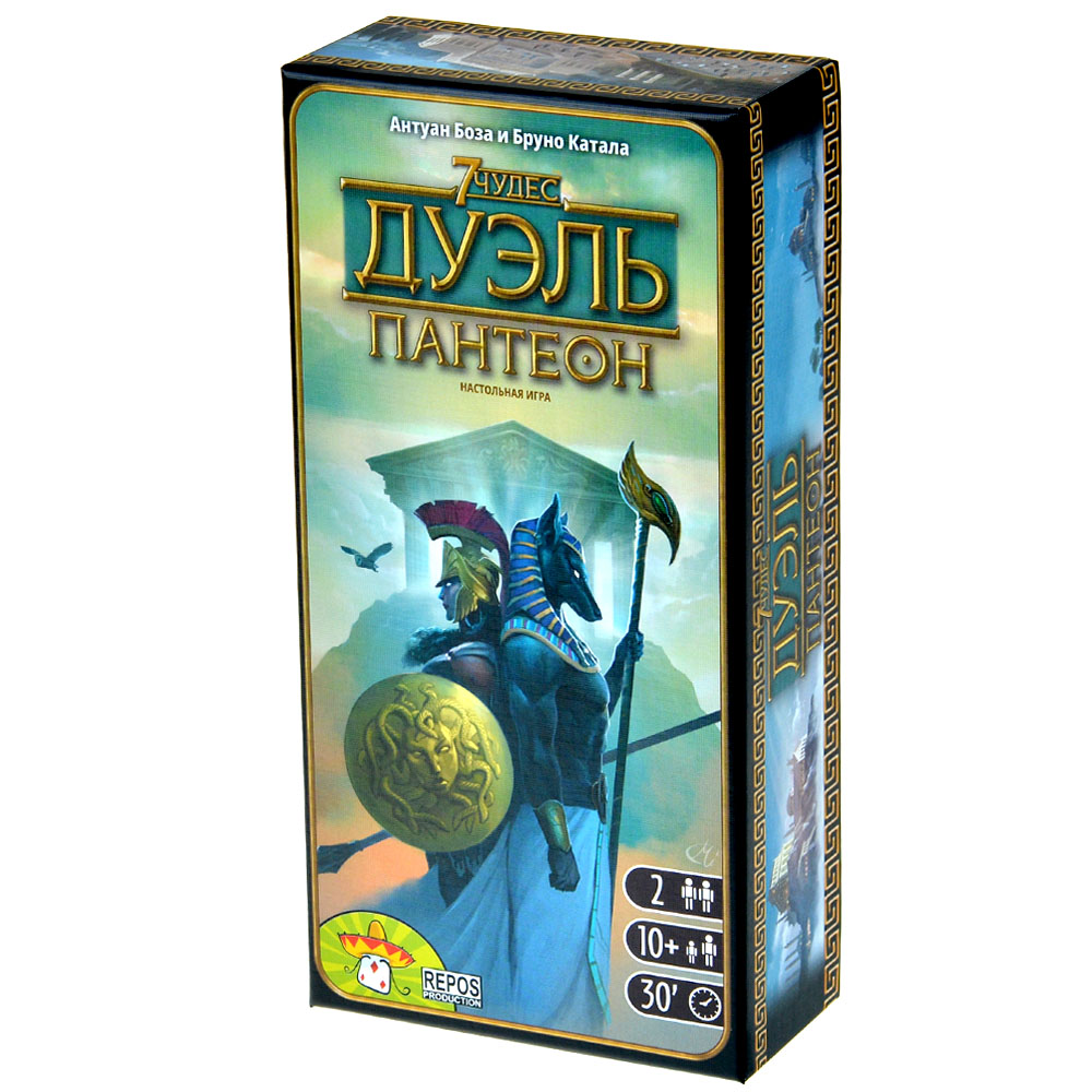 7 чудес. Дуэль: Пантеон | Купить настольную игру в магазинах Hobby Games